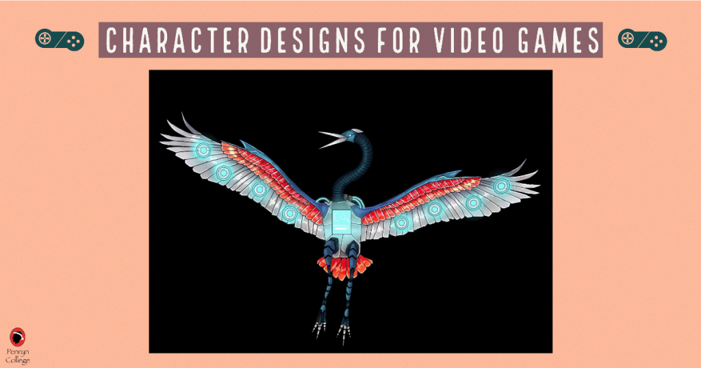 Students' Amazing Video Game Character Designs - Penryn College