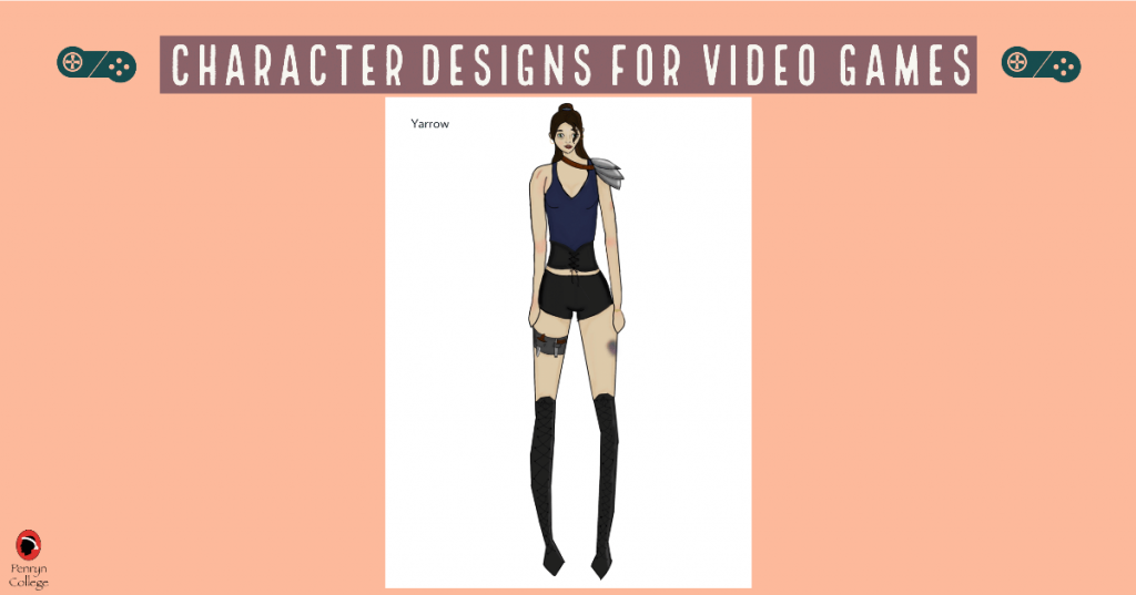 Students' Amazing Video Game Character Designs - Penryn College