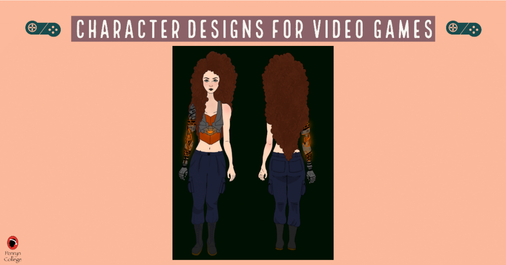 Students' Amazing Video Game Character Designs - Penryn College