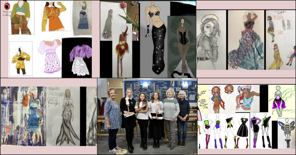Students' Fashion Illustration Work Recognised by Arts Society - Penryn ...