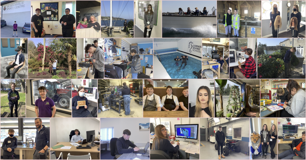 Work Experience Collage (Website) - Penryn College