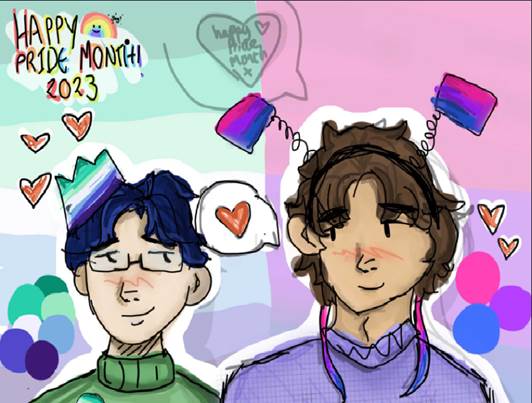 Pupils' Fantastic Pride Month Competition Entries - Penryn College