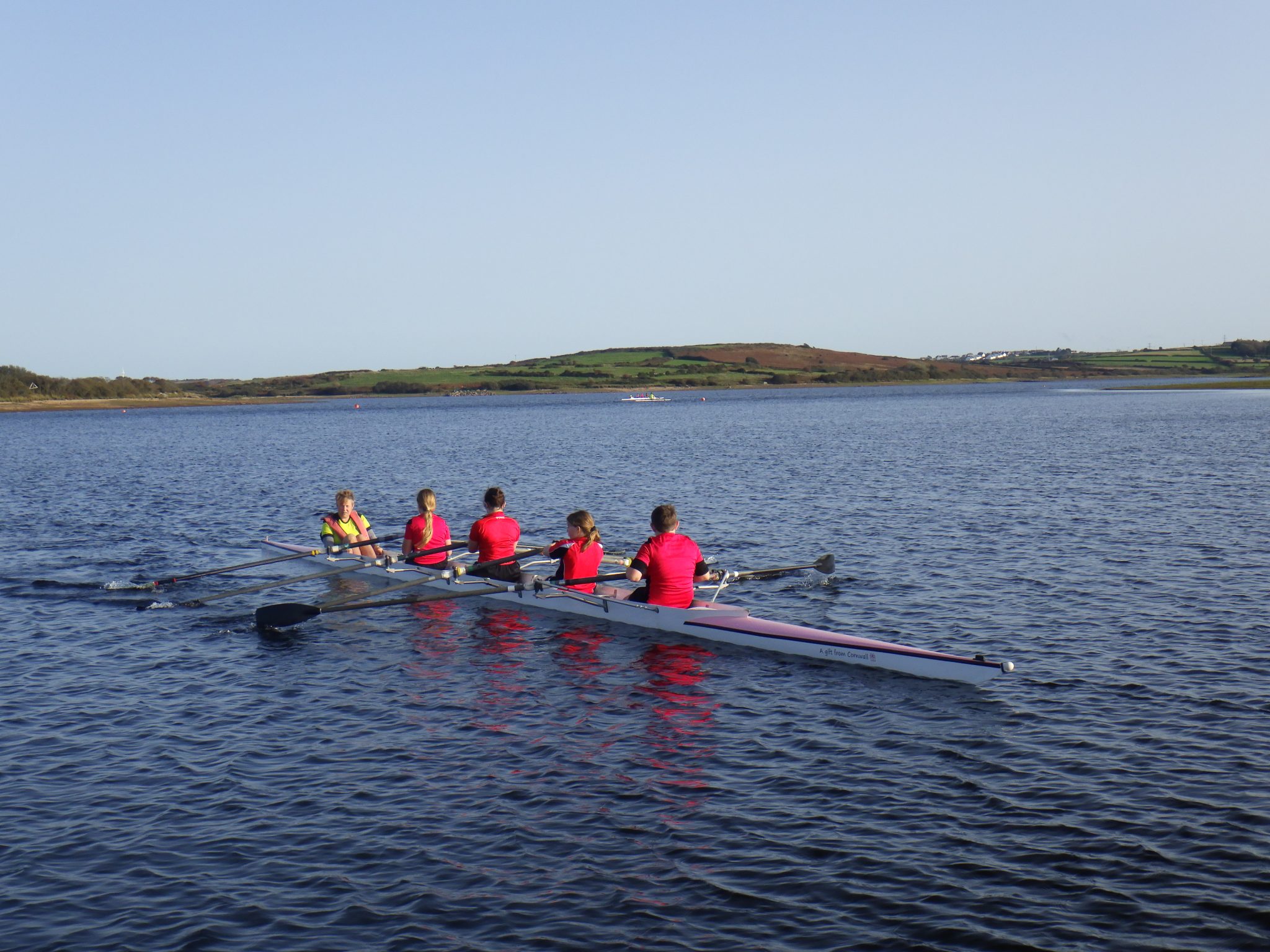 Rowing Club Students Visit Stithians Lake - Penryn College