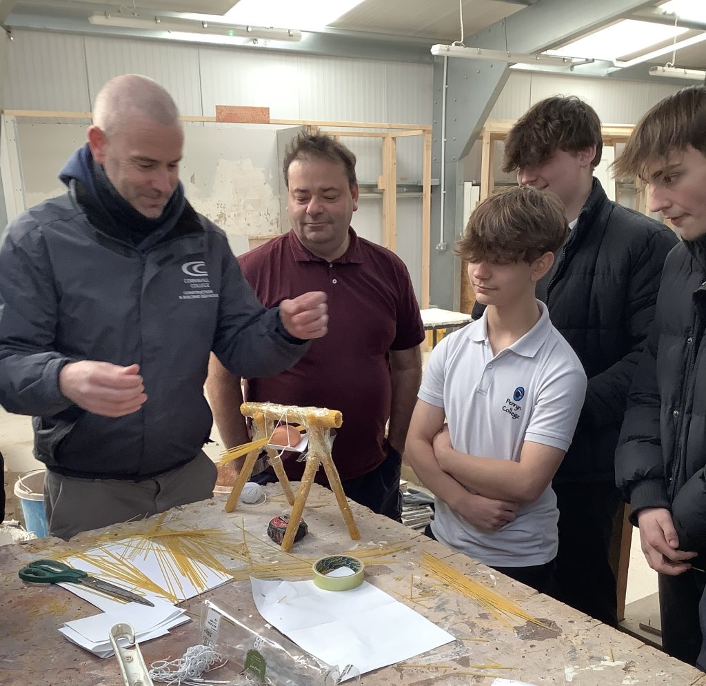 Year 10 Construction Visit to Cornwall College - Penryn College