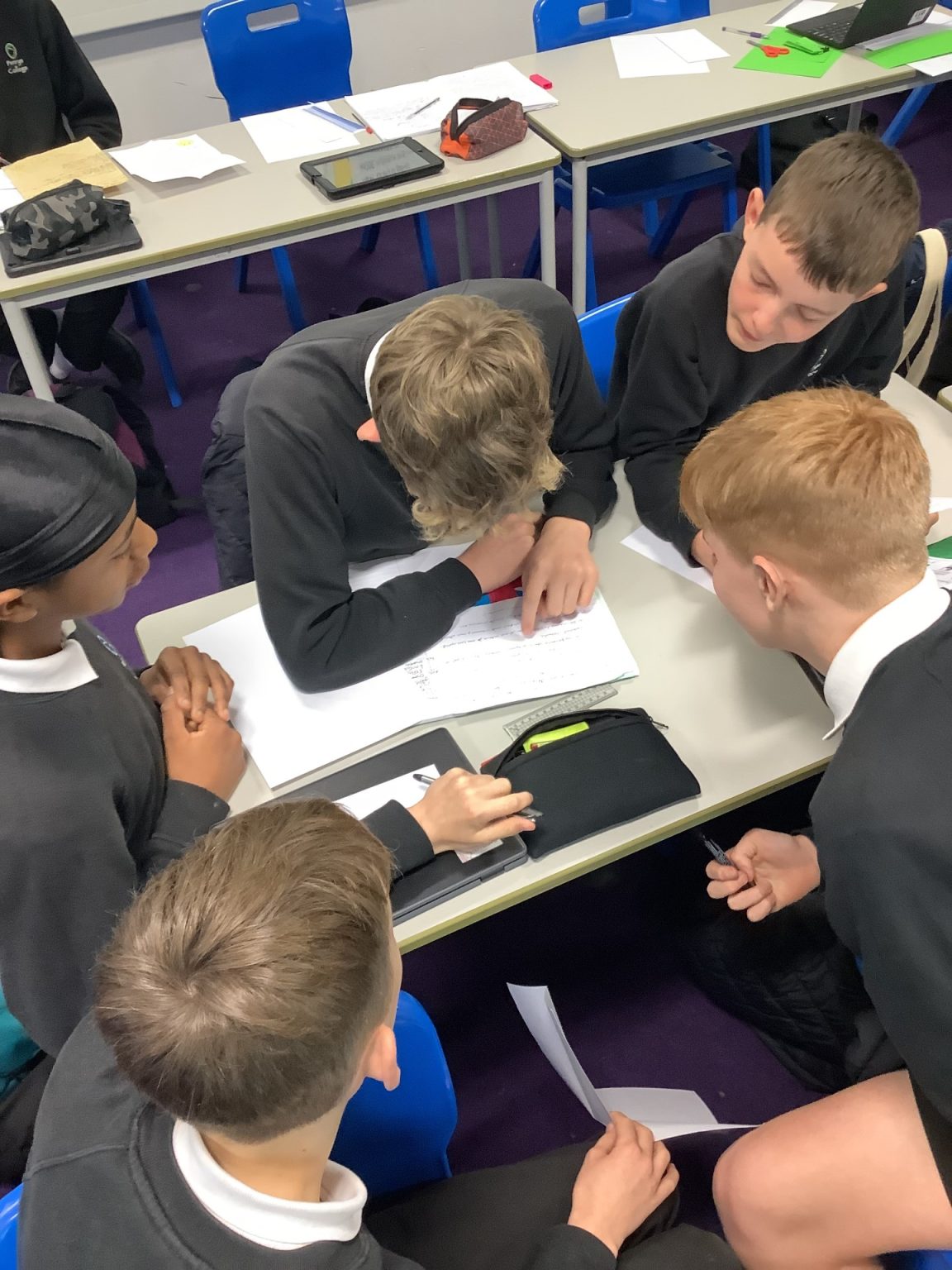 Students' Delight as Penpal Letters Arrive! - Penryn College