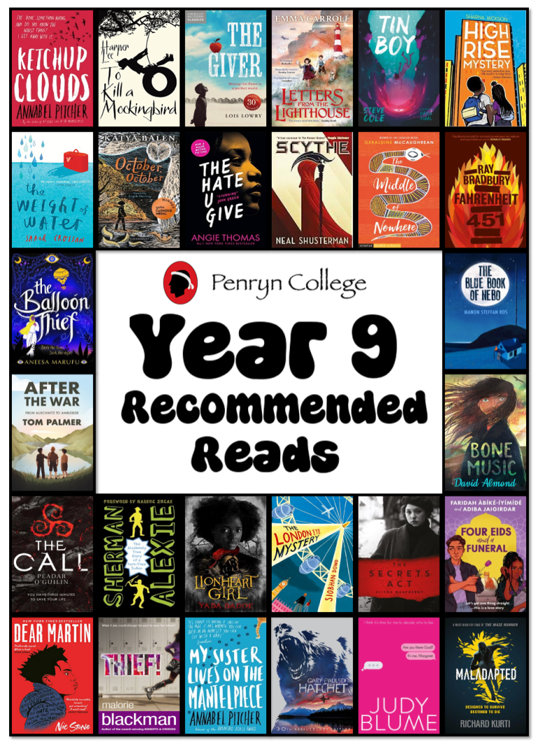 Year 9 Recommended Reads - Penryn College